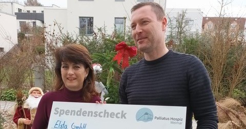 Spendenaktion der Elsta GmbH Weimar